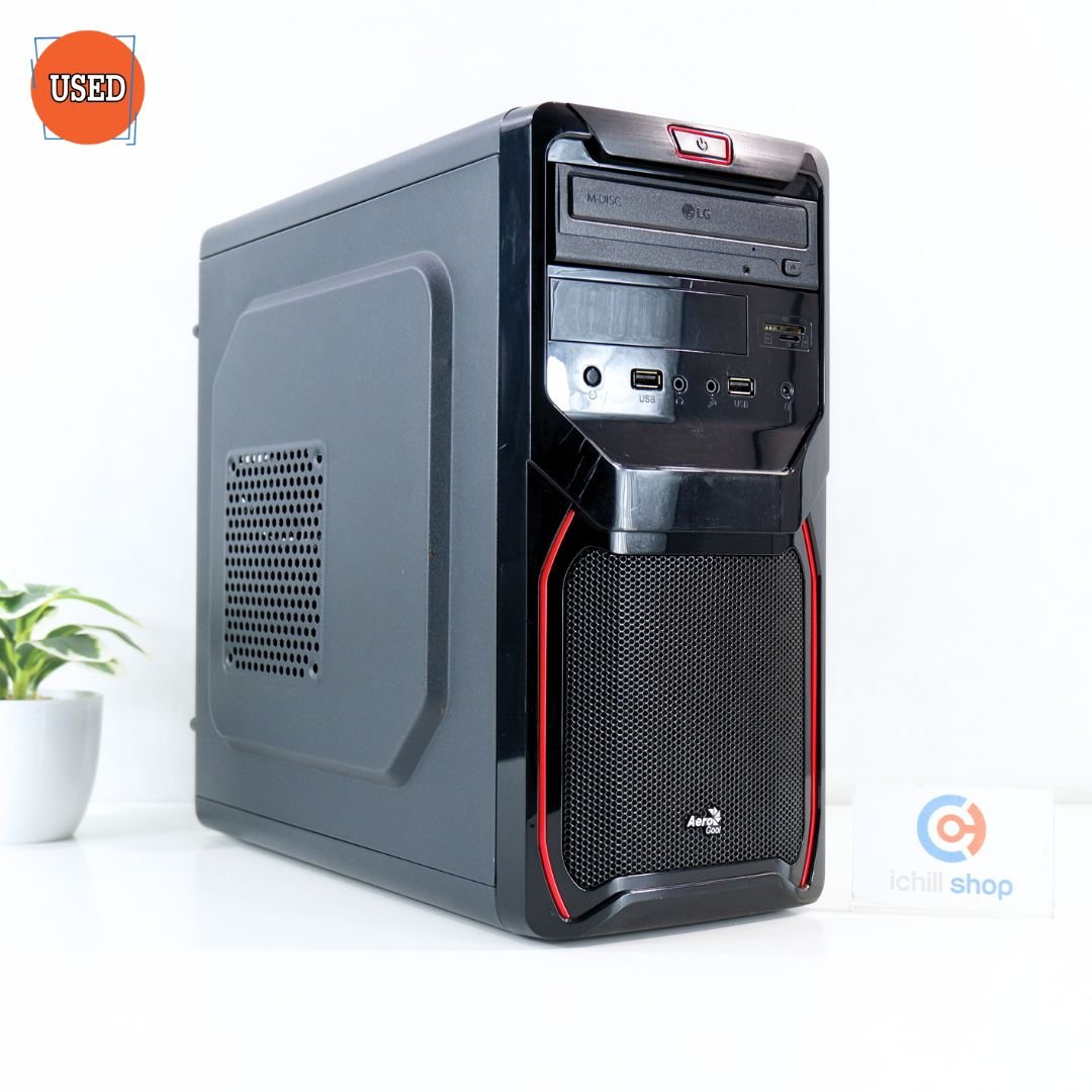 CASE (เคสเปล่า) AEROCOOL QS-183 (RED) P15818