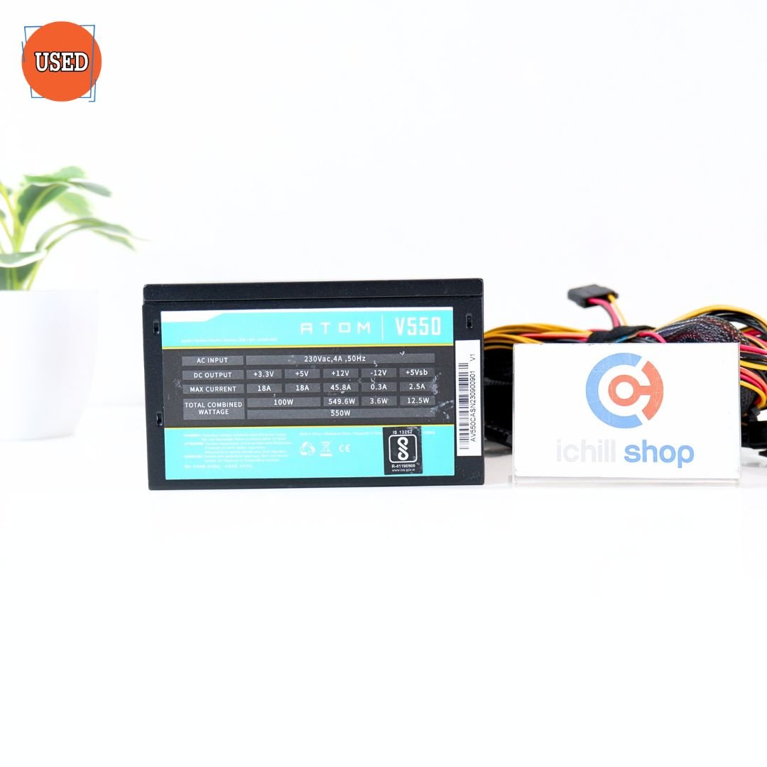 POWER SUPPLY (พาวเวอร์ซัพพลาย) ANTEC ATOM V550 550W P14657