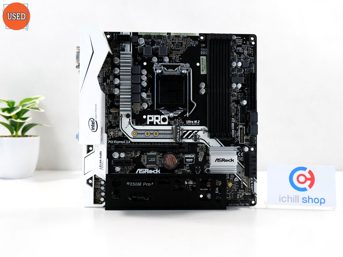 MAINBOARD (เมนบอร์ด) ASROCK B250M PRO4 P13177 - ichillshop
