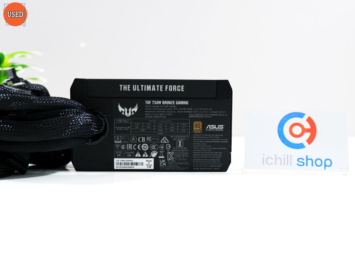 POWER SUPPLY (พาวเวอร์ซัพพลาย) ASUS TUF GAMING 750B 750W (80 PLUS ...