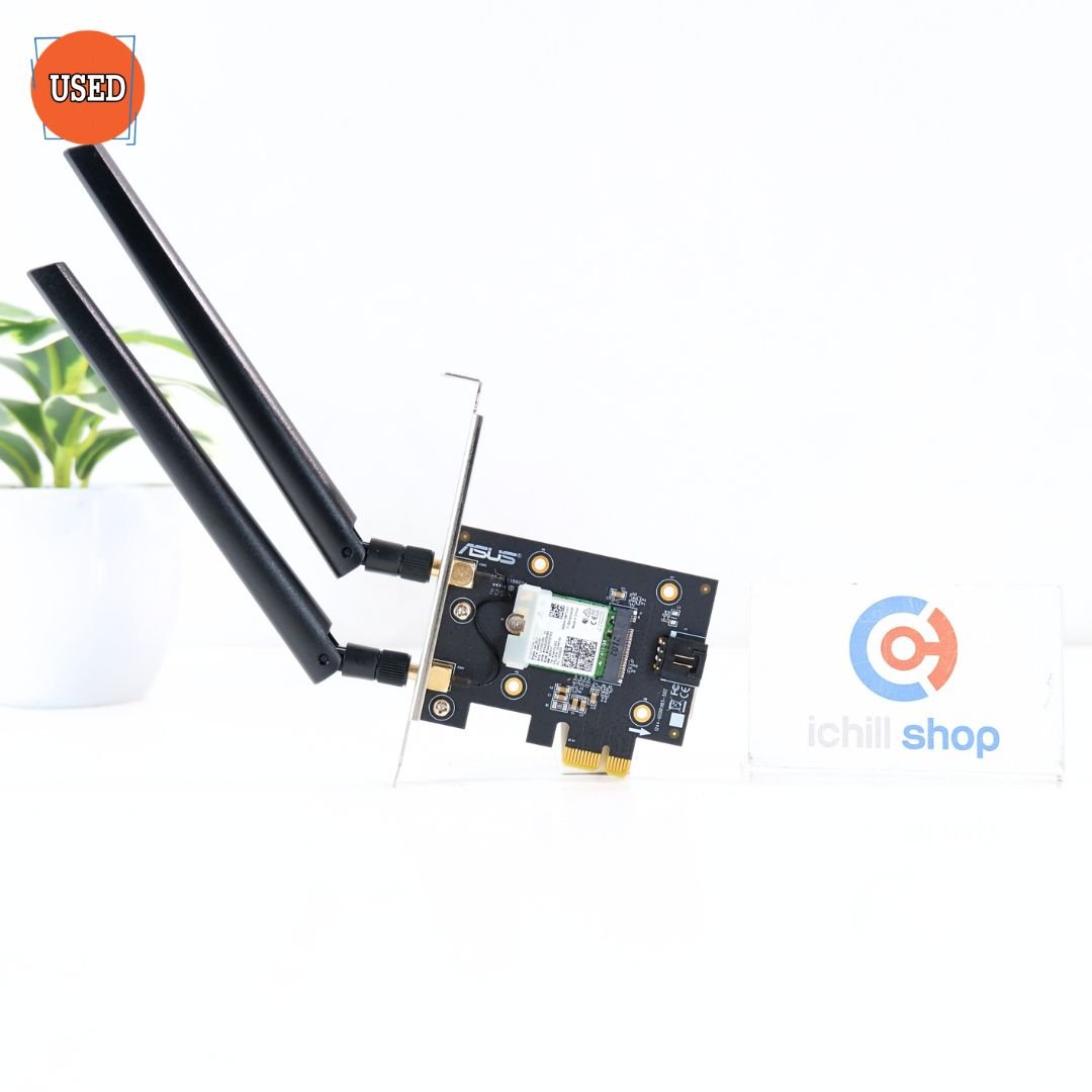 WIRELESS PCIE ADAPTER (การ์ดไวไฟ) ASUS (PCE-AX3000) AX3000 DUAL BAND WI ...