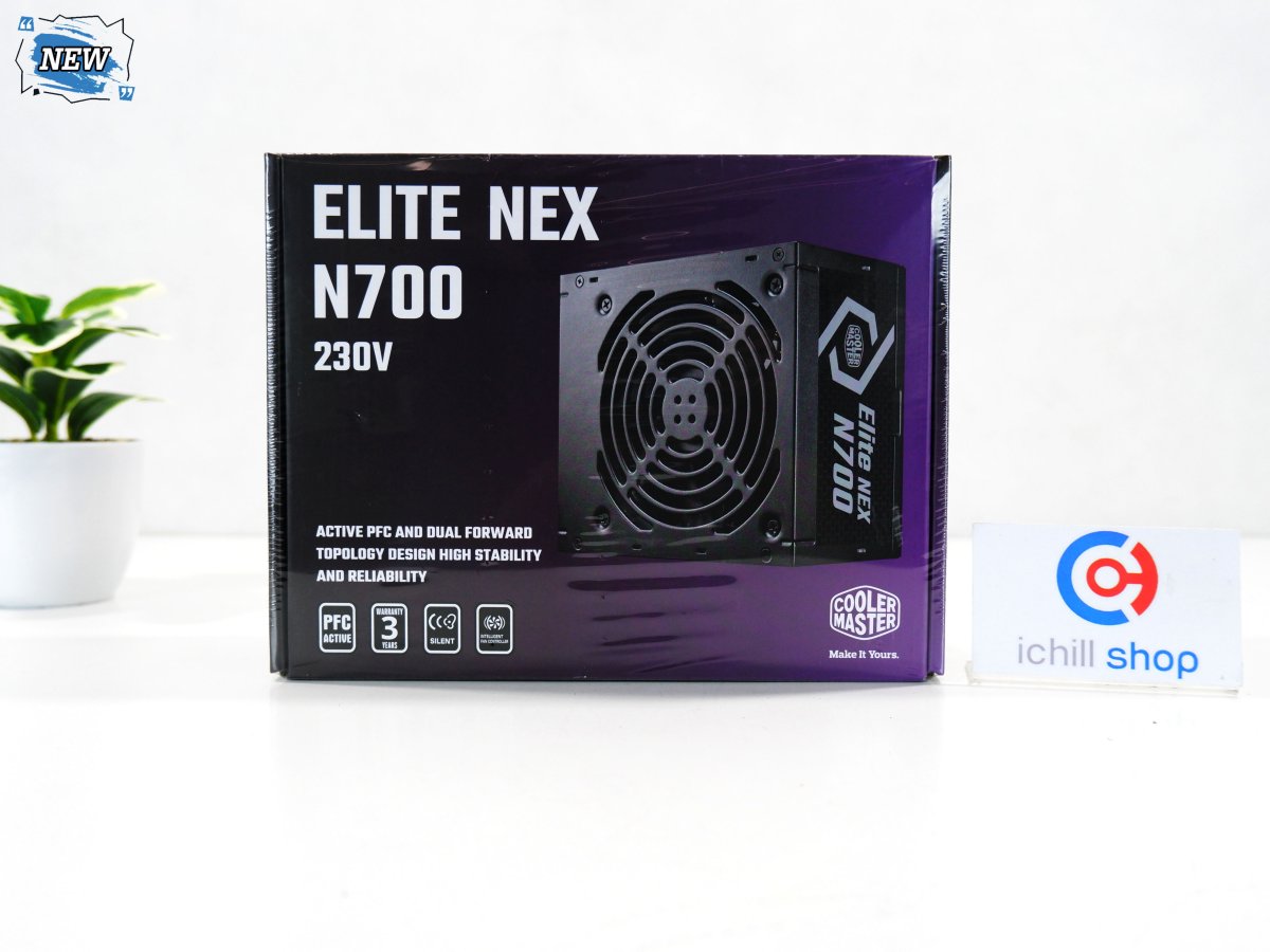 POWER SUPPLY (พาวเวอร์ซัพพลาย) COOLER MASTER ELITE NEX N700 700W 230V (ของใหม่) P13110