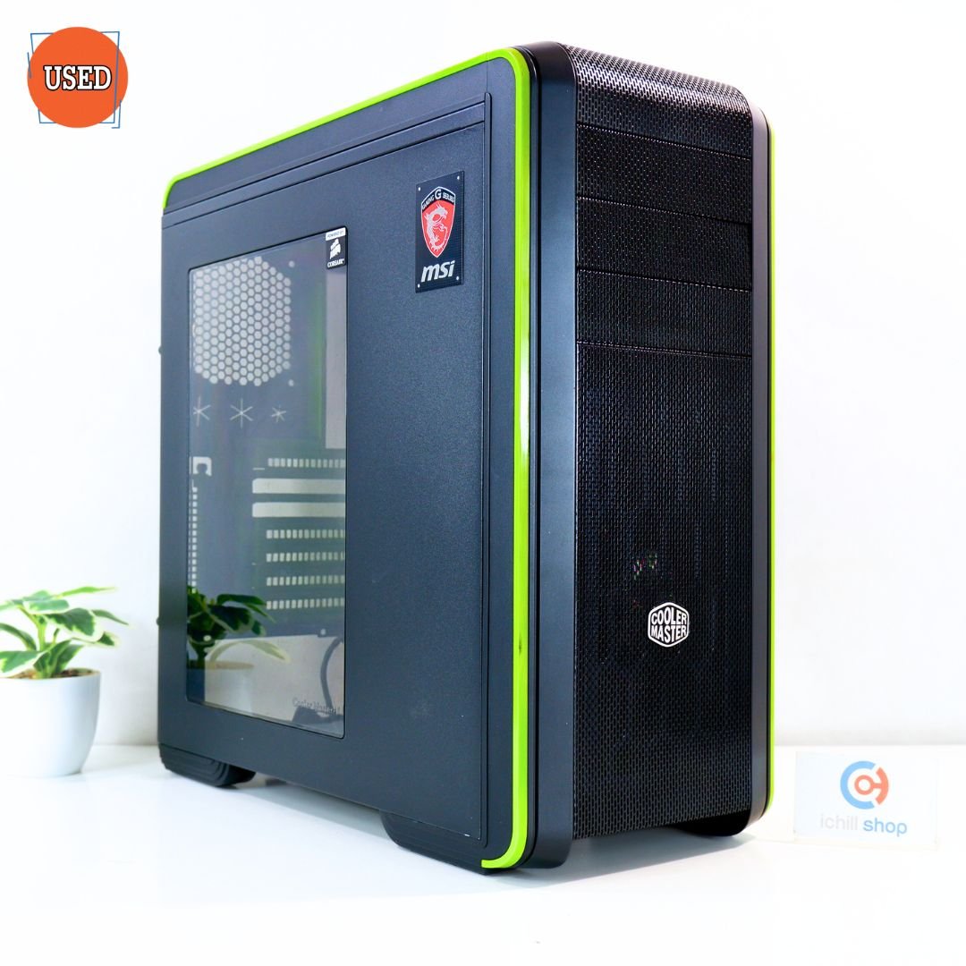 CASE (เคสเปล่า) COOLER MASTER CM 690 III (GREEN) P15717 - ichillshop