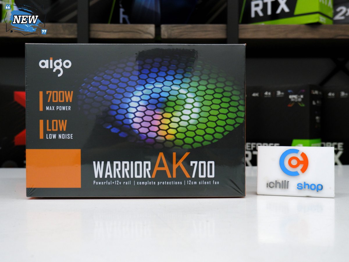 POWER SUPPLY (พาวเวอร์ซัพพลาย) DARKFLASH AIGO AK700 700W (ของใหม่ ...