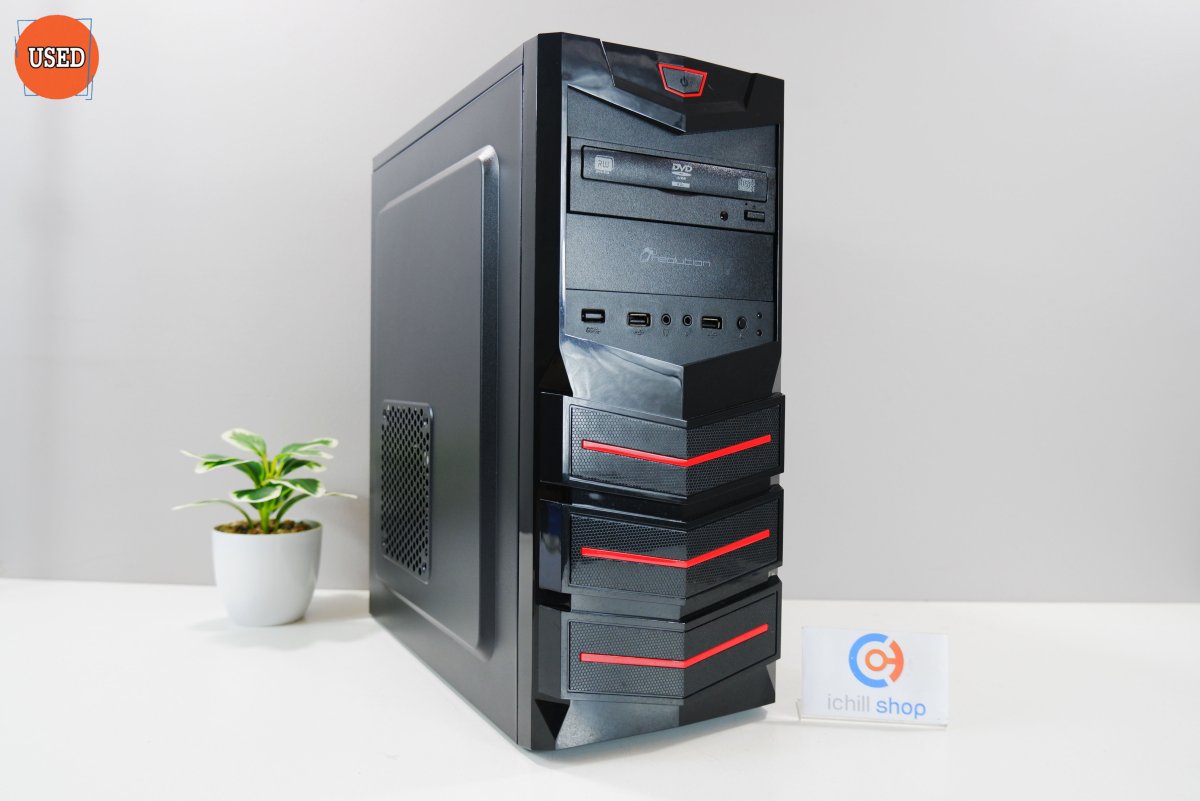 CASE (เคสเปล่า) NEOLUTION E-SPORT NEWTRON NEO-1007 (BLACK/RED) P13874