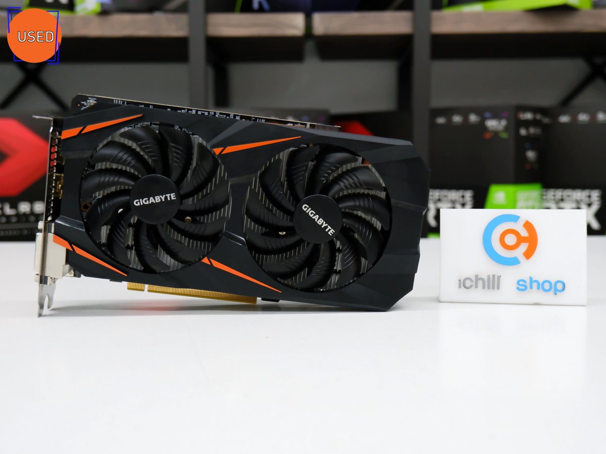 การ์ดจอ (VGA) GIGABYTE GTX 1060 3GB 2F WINDFORCE NO BOX P12193