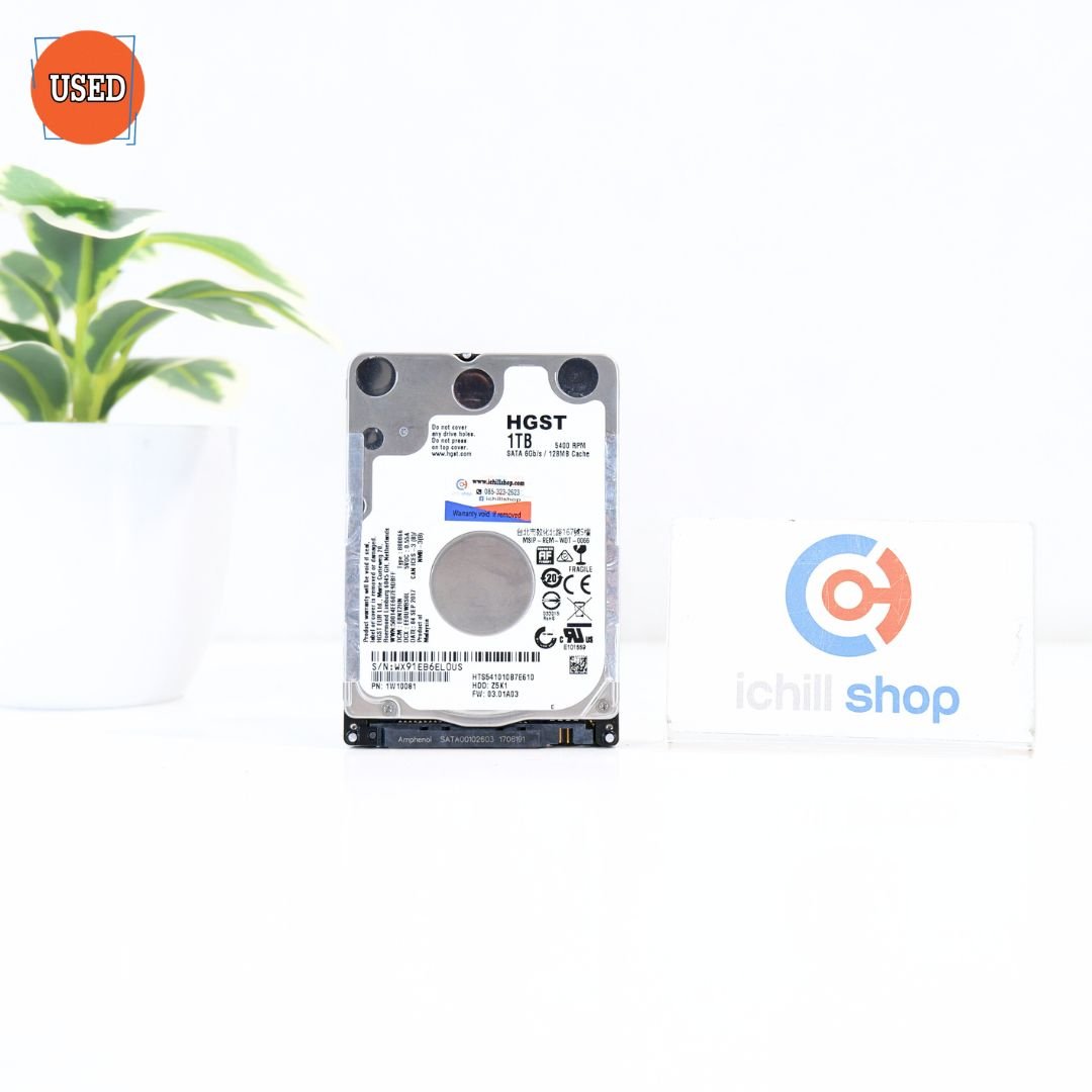 HDD NOTEBOOK (ฮาร์ดดิสโน๊ตบุ๊ค) HGST Z5K1 1TB 5400RPM SATA 2.5 P14196