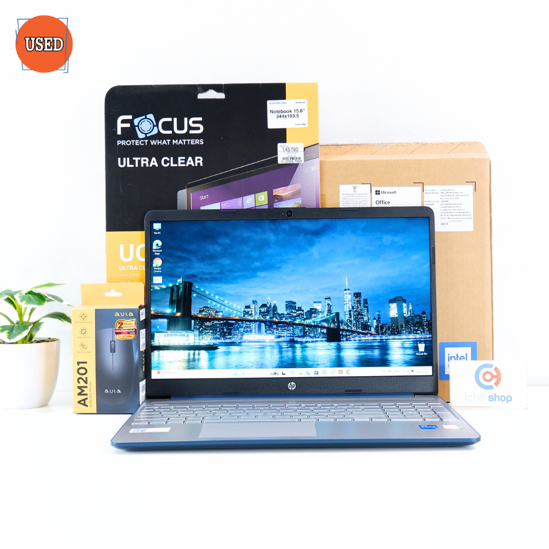 NOTEBOOK (โน๊ตบุ๊ค) HP / CPU I5-1235U / จอ 15.6 FHD / GPU INTEL IRIS XE ...