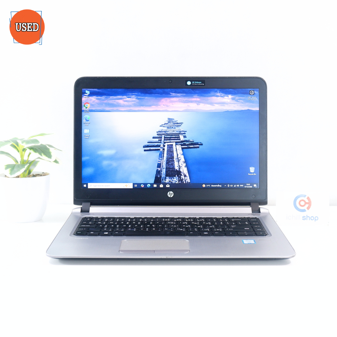 NOTEBOOK (โน๊ตบุ๊ค) HP / CPU I5-6200U / จอ 14 HD / RAM DDR3 8GB / SSD ...