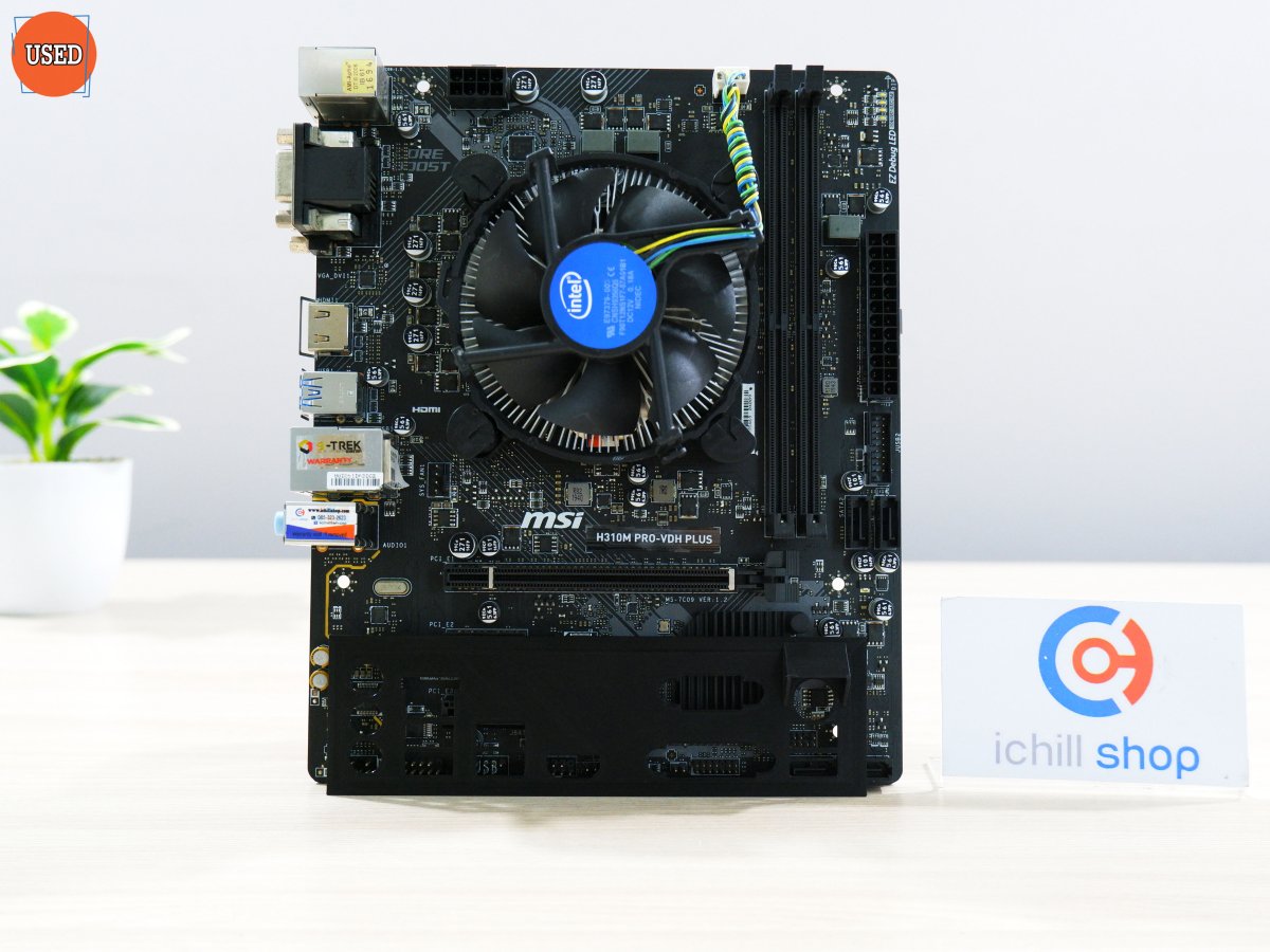 ชุดซีพียูพร้อมเมนบอร์ด CPU : INTEL CORE I5-9400F + MB : MSI H310M PRO ...