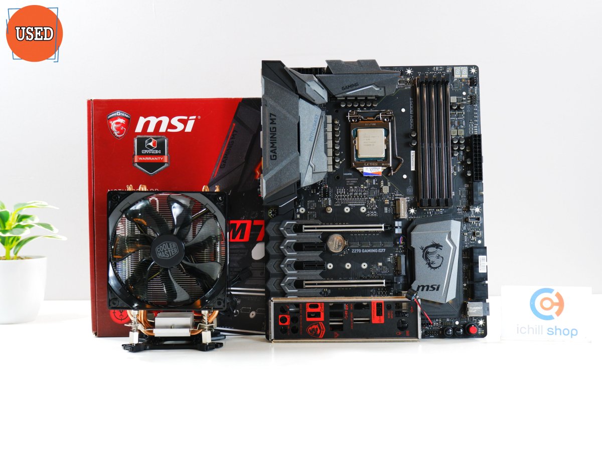 ชุดซีพียูพร้อมเมนบอร์ด CPU : INTEL CORE I7-6700 + MB : MSI Z270 GAMING ...