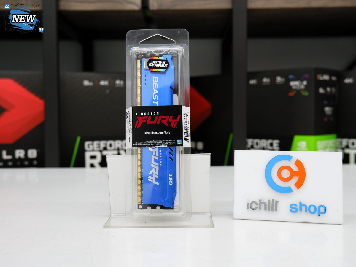 RAM (แรม) KINGSTON HYPER FURY BEAST DDR3 8GB 1600MHZ (ของใหม่) P12624 ...