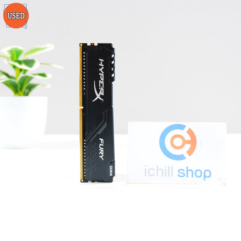 RAM (แรม) KINGSTON HYPER X FURY DDR4 4GB 2400MHZ P12087 - ichillshop