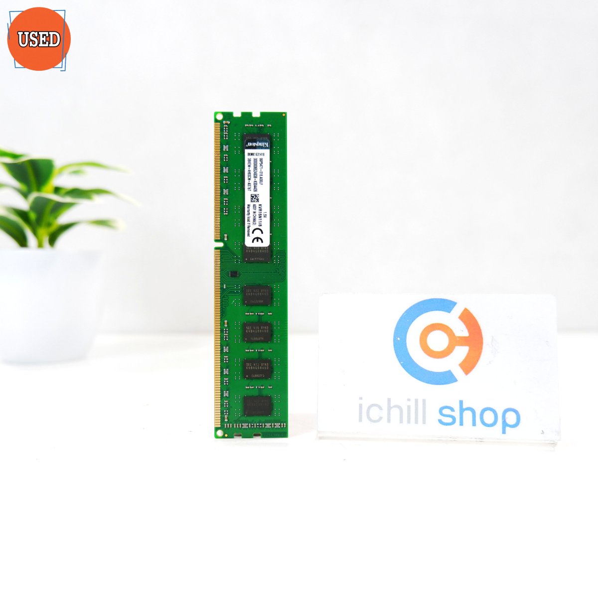 RAM (แรม) KINGSTON KVR DDR3 8GB 1600MHZ 16CHIPS P14339