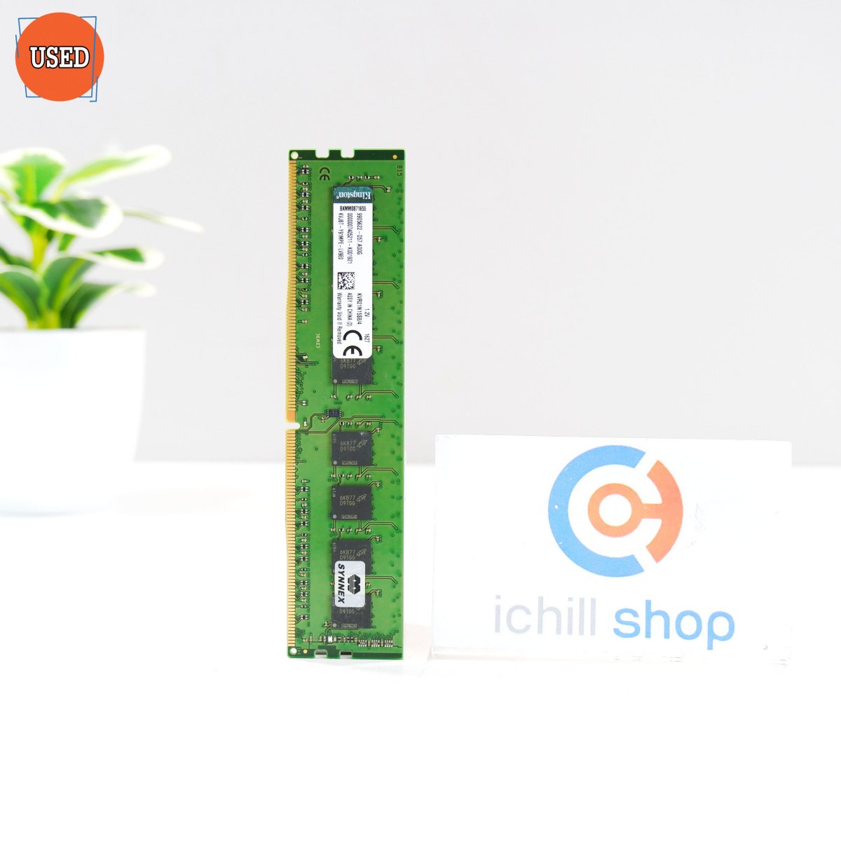 RAM (แรม) KINGSTON KVR DDR4 4GB 2133MHZ 8CHIPS P13200 - ichillshop