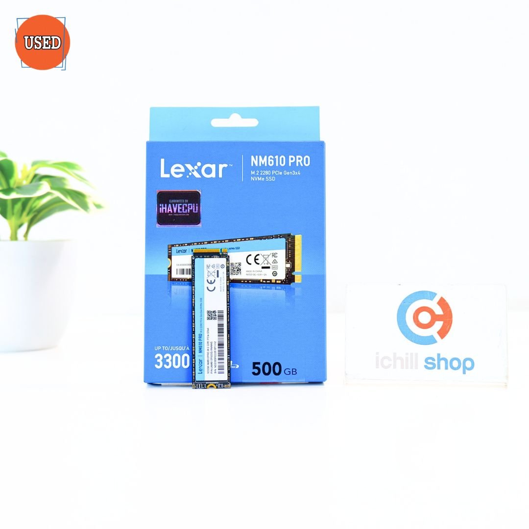 SSD (เอสเอสดี) LEXAR NM610 PRO 500GB PCIe 3x4 NVMe M.2 2280 P15666