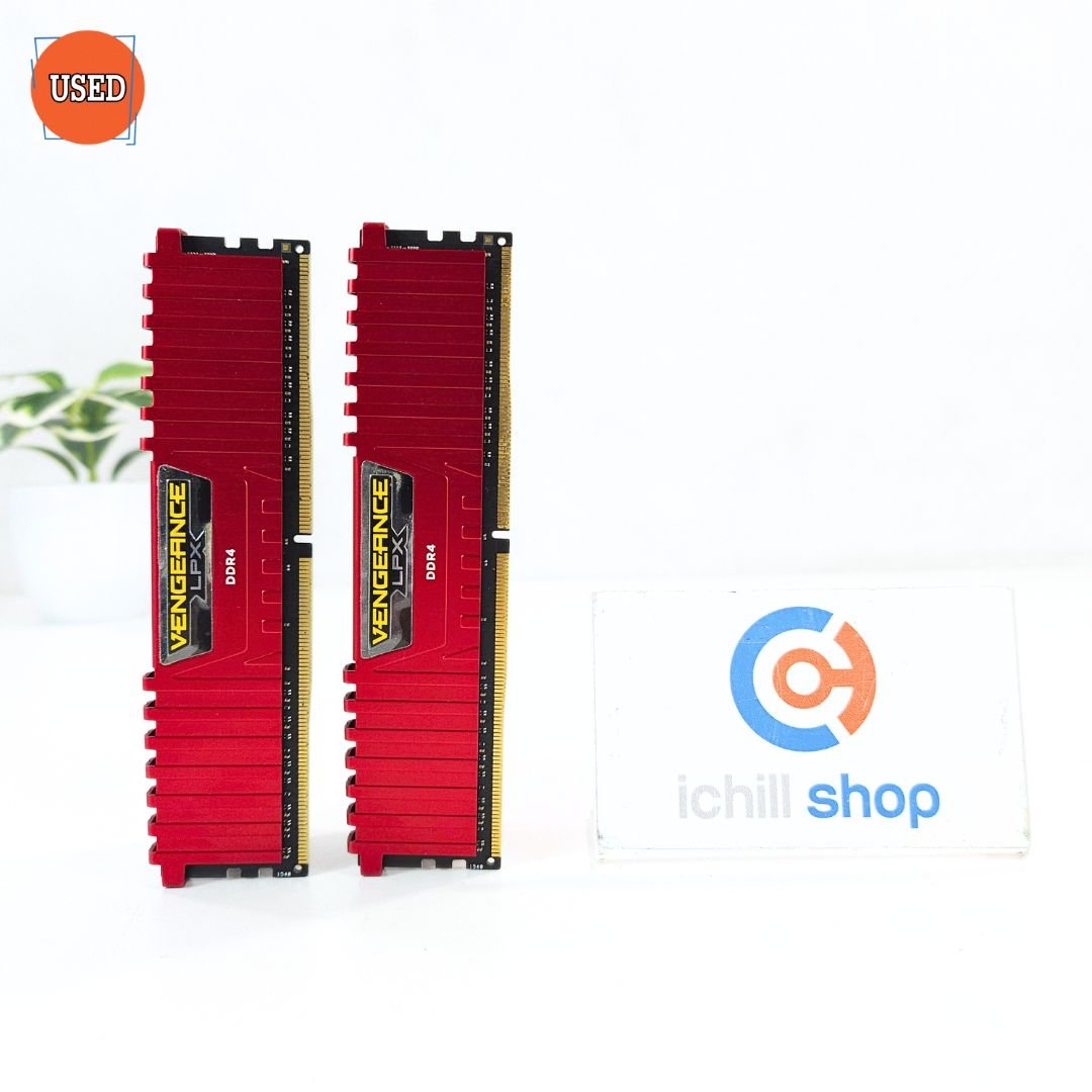 RAM (แรม) CORSAIR VENGEANCE LPX DDR4 8GB (4X2) 2400MHZ NO BOX P12099