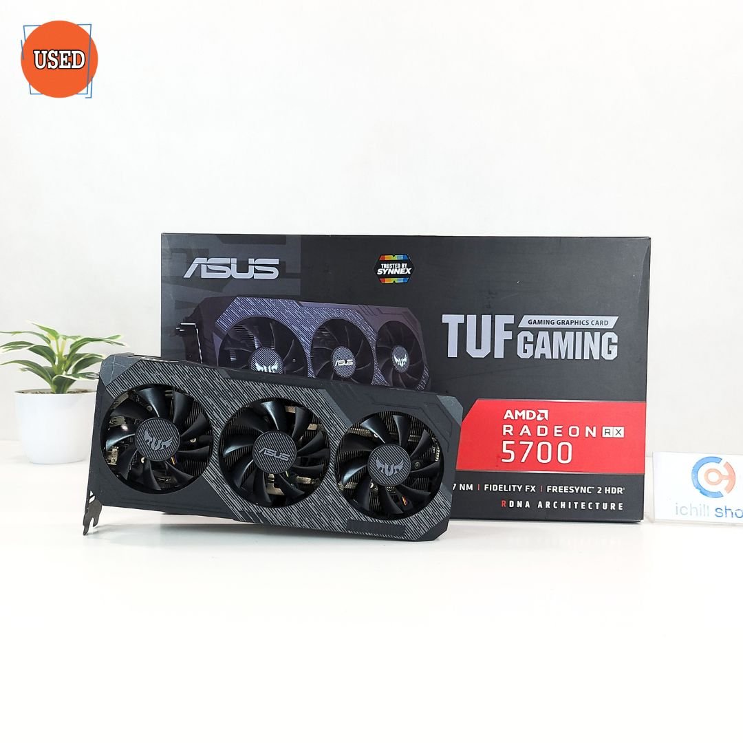 การ์ดจอ (VGA) ASUS RX5700 8GB 3F TUF GAMING OC P14502 - ichillshop