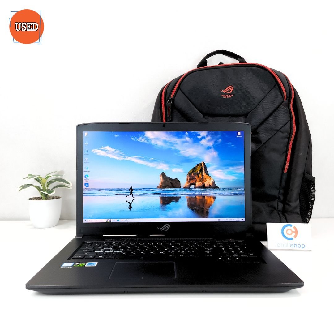 NOTEBOOK (โน๊ตบุ๊ค) ASUS ROG สเปคแรง จอ 17.3 นิ้ว CPU Intel Core i7-8750H NVIDIA Geforce GTX ...