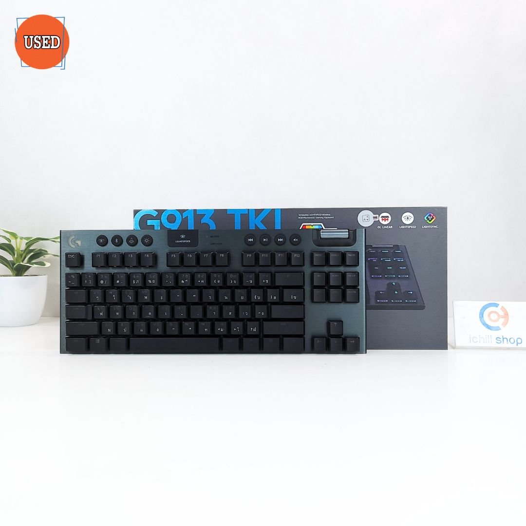 KEYBOARD (คีย์บอร์ด) WIRELESS KEYBOARD LOGITECH G913 TKL WIRELESS RGB ...
