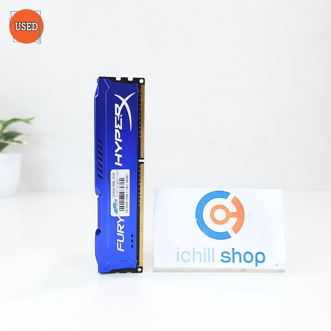 RAM (แรม) KINGSTON HYPER X FURY 4GB DDR3/1600 P14835 - ichillshop
