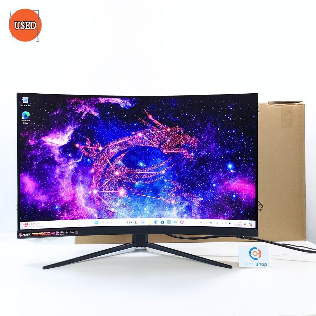 จอ (MONITOR) MSI OPTIX G32C4 31.5" VA 165Hz CURVED ประกันร้าน 30 วัน P14863