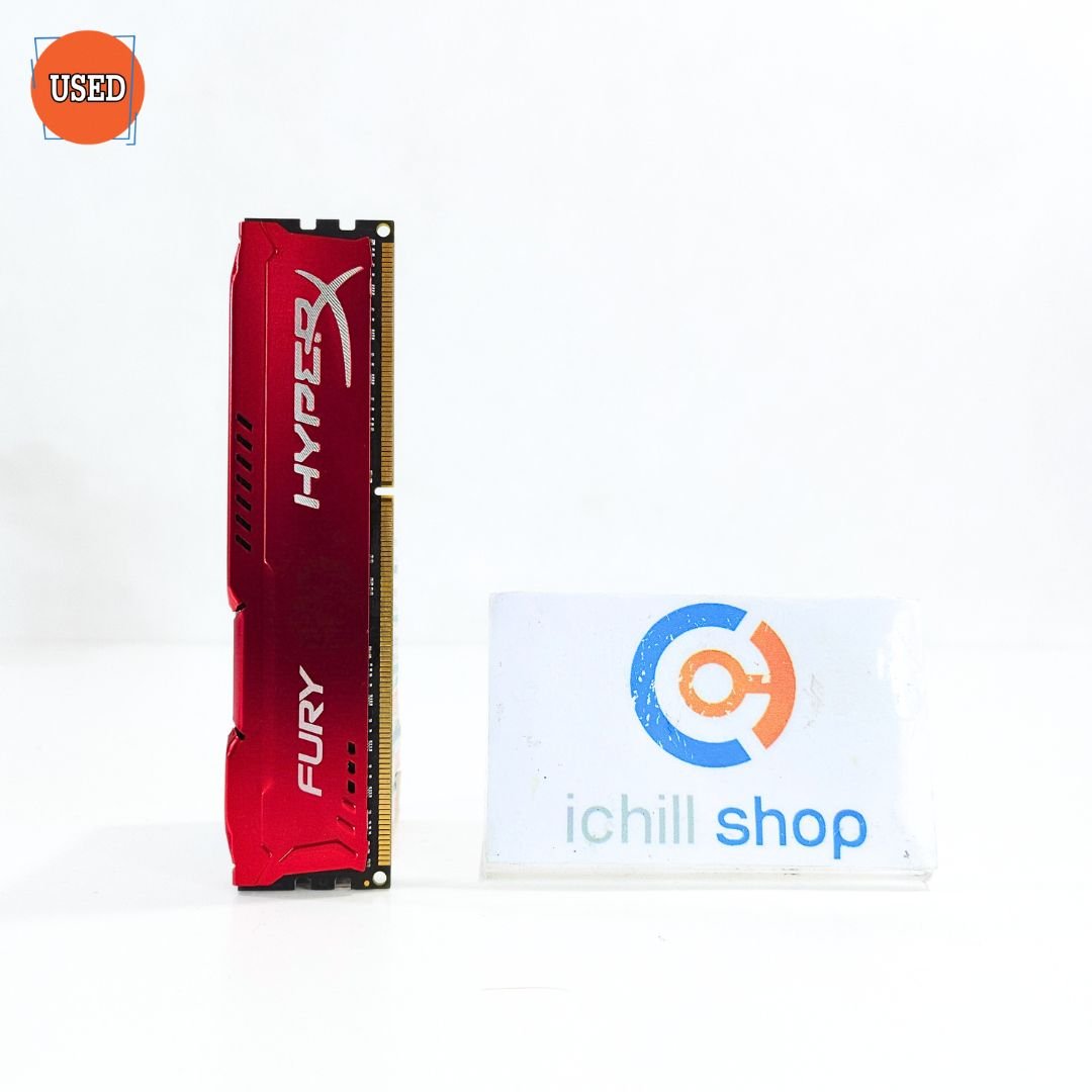 RAM (แรม) KINGSTON HYPERX FURY DDR3 8GB 1600MHz (RED) ประกันร้าน 30 วัน ...
