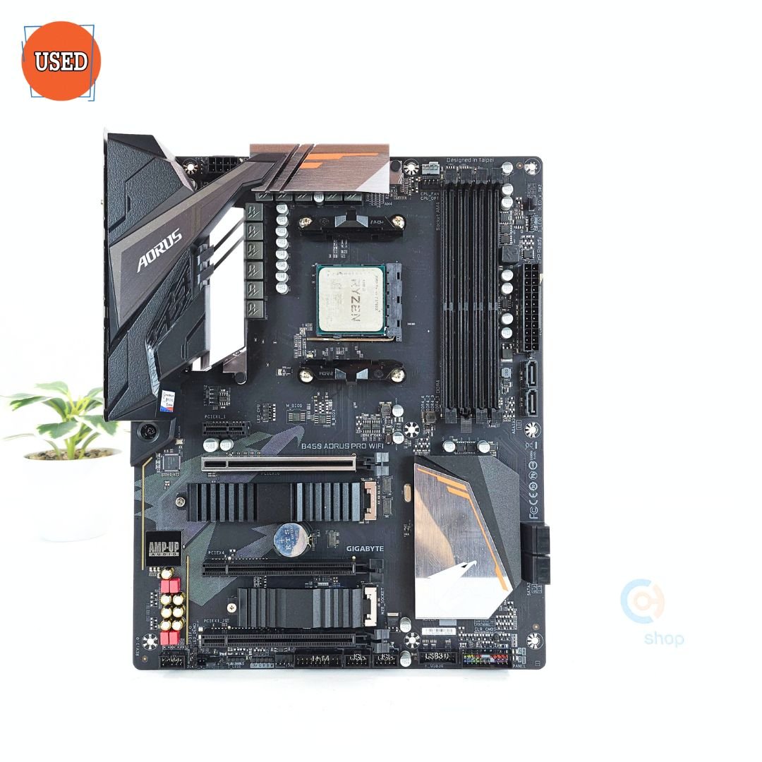 ชุดซีพียูพร้อมเมนบอร์ด CPU : RYZEN 7 3700X 3.6GHz + MB : GIGABYTE B450 AORUS PRO WIFI P15576 ...