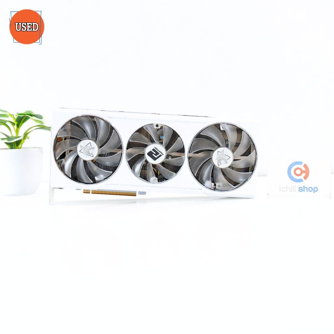การ์ดจอ (VGA) POWER COLOR RX6700 XT 12GB 3F HELLHOUND SPECTRAL WHITE ...