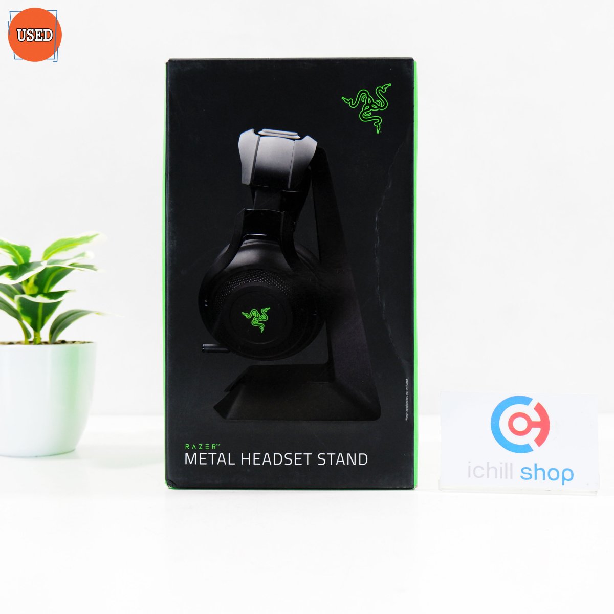 HEADSET STAND (ที่แขวนหูฟัง) RAZER METAL HEADSET STAND P13628