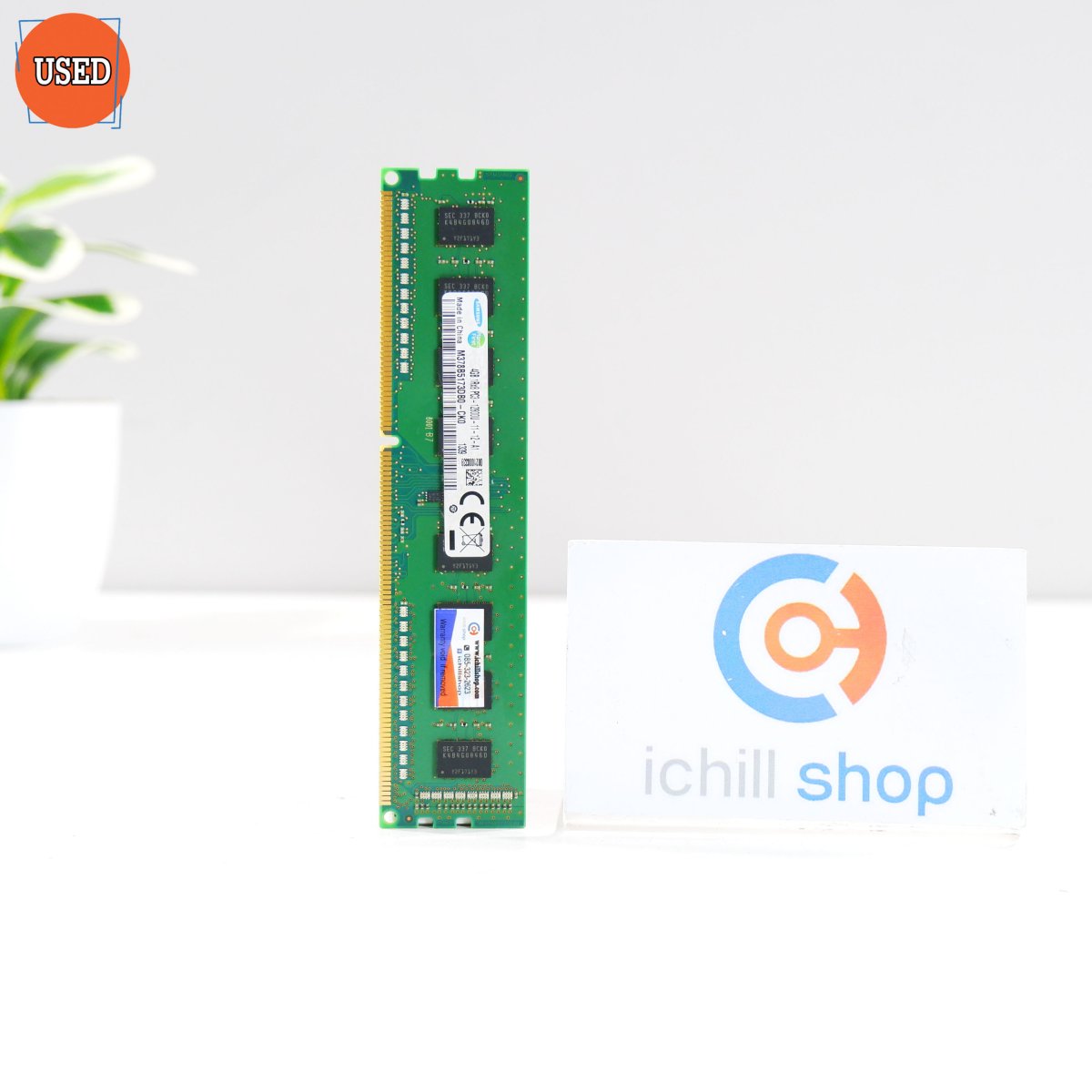 RAM (แรม) SAMSUNG DDR3 4GB 1600MHz 8CHIPS P14063 - ichillshop