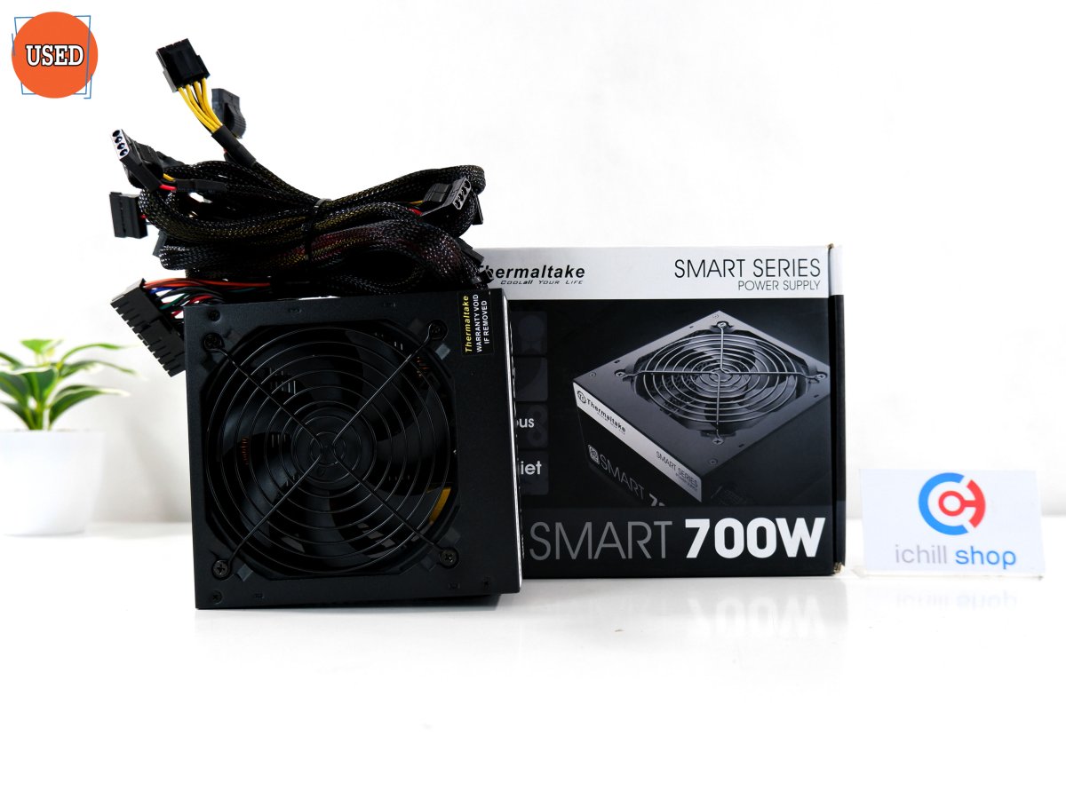 POWER SUPPLY (พาวเวอร์ซัพพลาย) THERMALTAKE SMART 700W (80 PLUS WHITE) P12978