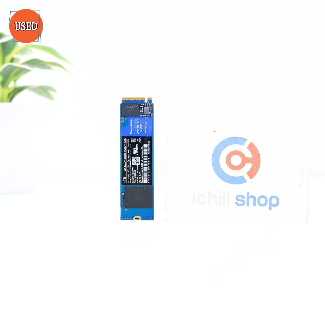 SSD (เอสเอสดี) WD BLUE SN550 1TB PCIe NVMe M.2 2280 P13834 - ichillshop