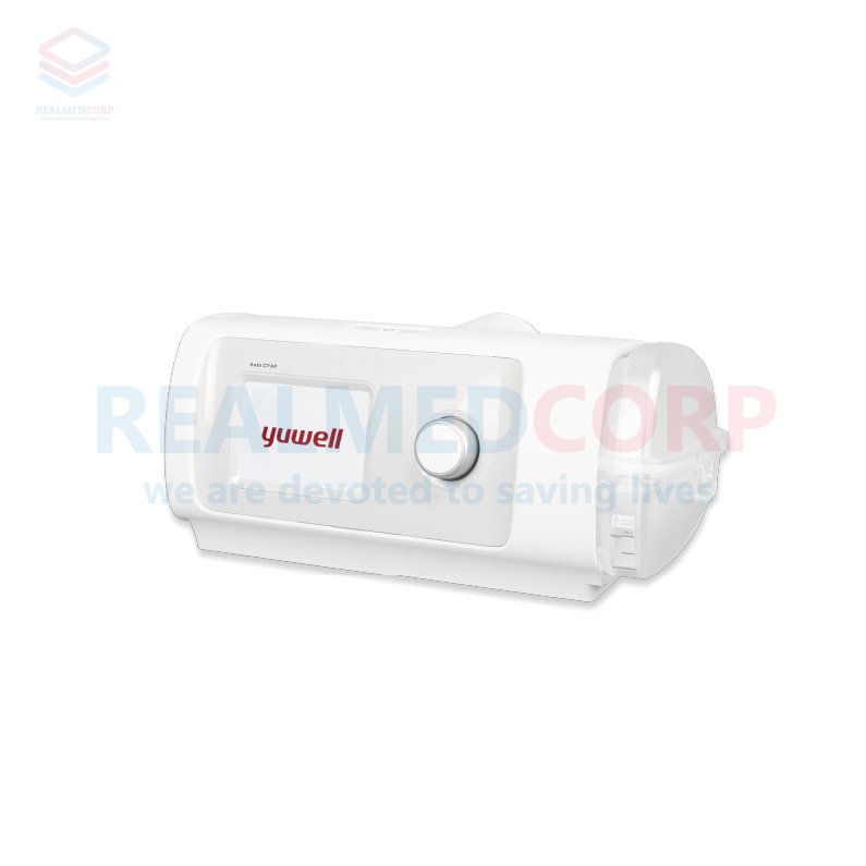 เครื่อง Auto CPAP ยี่ห้อ Yuwell รุ่น YH-450 ตัวเครื่องสีขาว