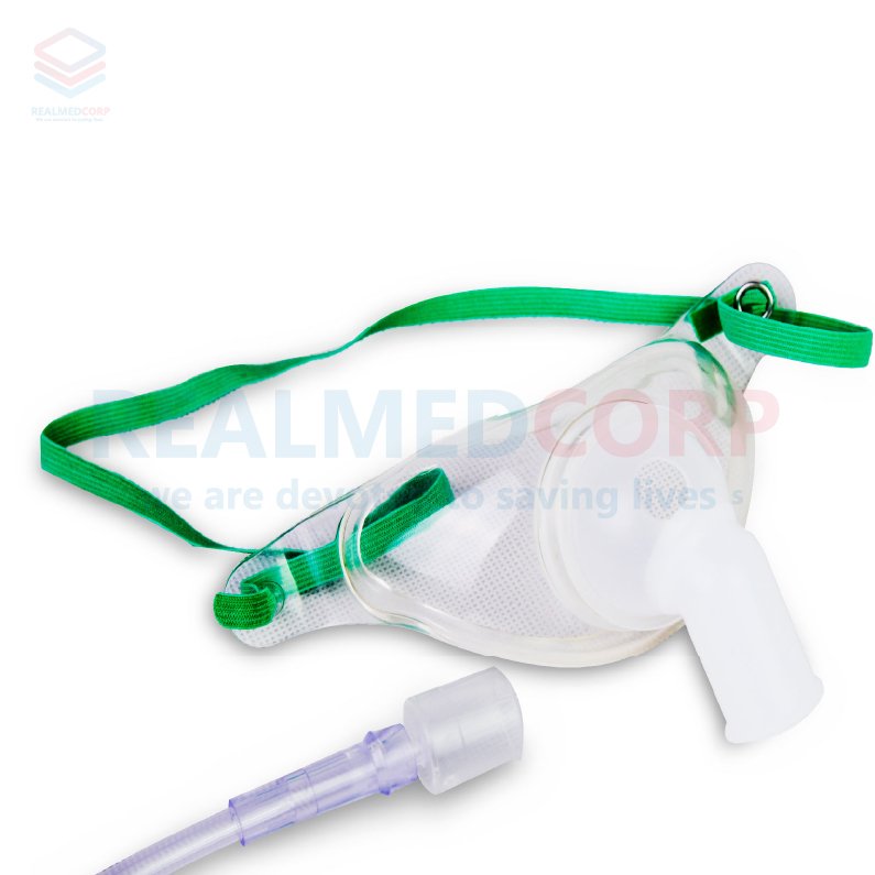Realmedcorp - Tracheostomy mask หน้ากากครอบท่อหลอดลมคอ