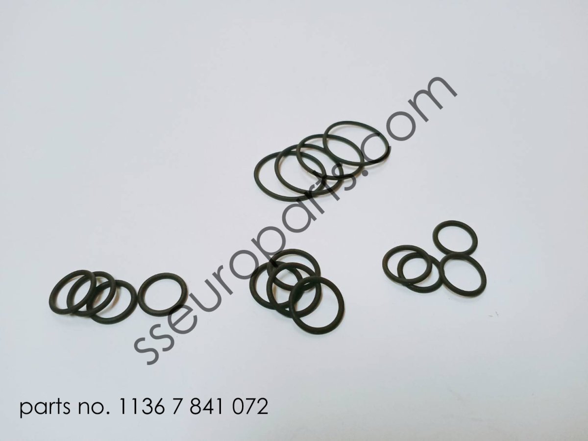 ชุดโอริงโซลินอยด์วาล์วโน๊ต หมายเลขชิ้นส่วน: 11367841072 7841072