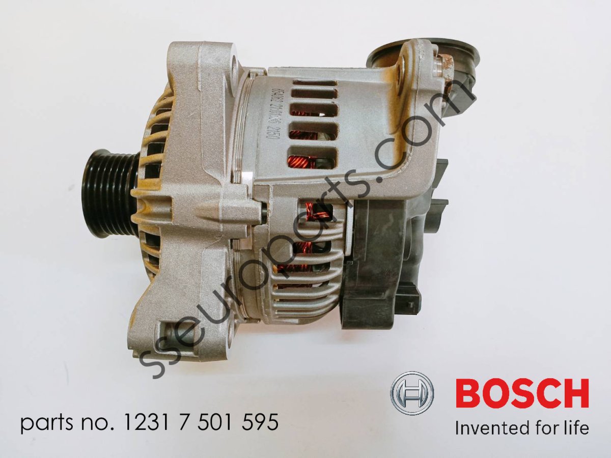 อัลเทอร์เนเตอร์ขนาดคอมแพค หมายเลขชิ้นส่วน: 12317501595 7501595 BOSCH 0 ...