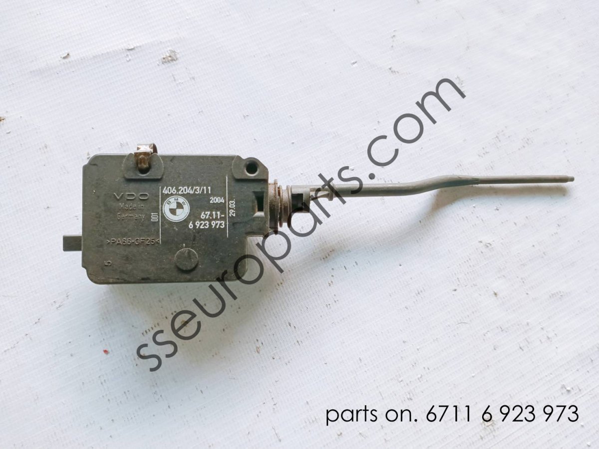 Filler flap actuator 67116923973 6923973 - sseuroparts