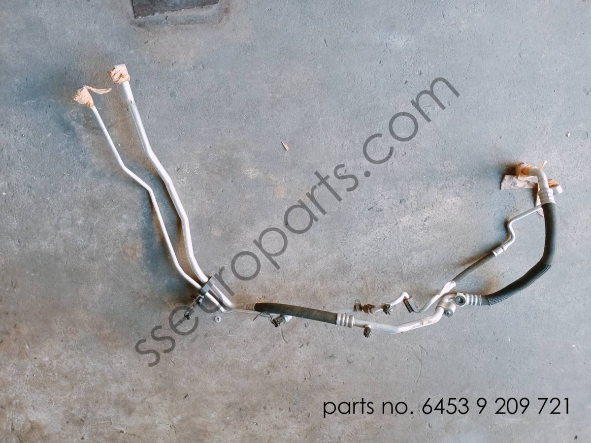 ท่อดูด หมายเลขชิ้นส่วน: 64539209721 9209721 - sseuroparts