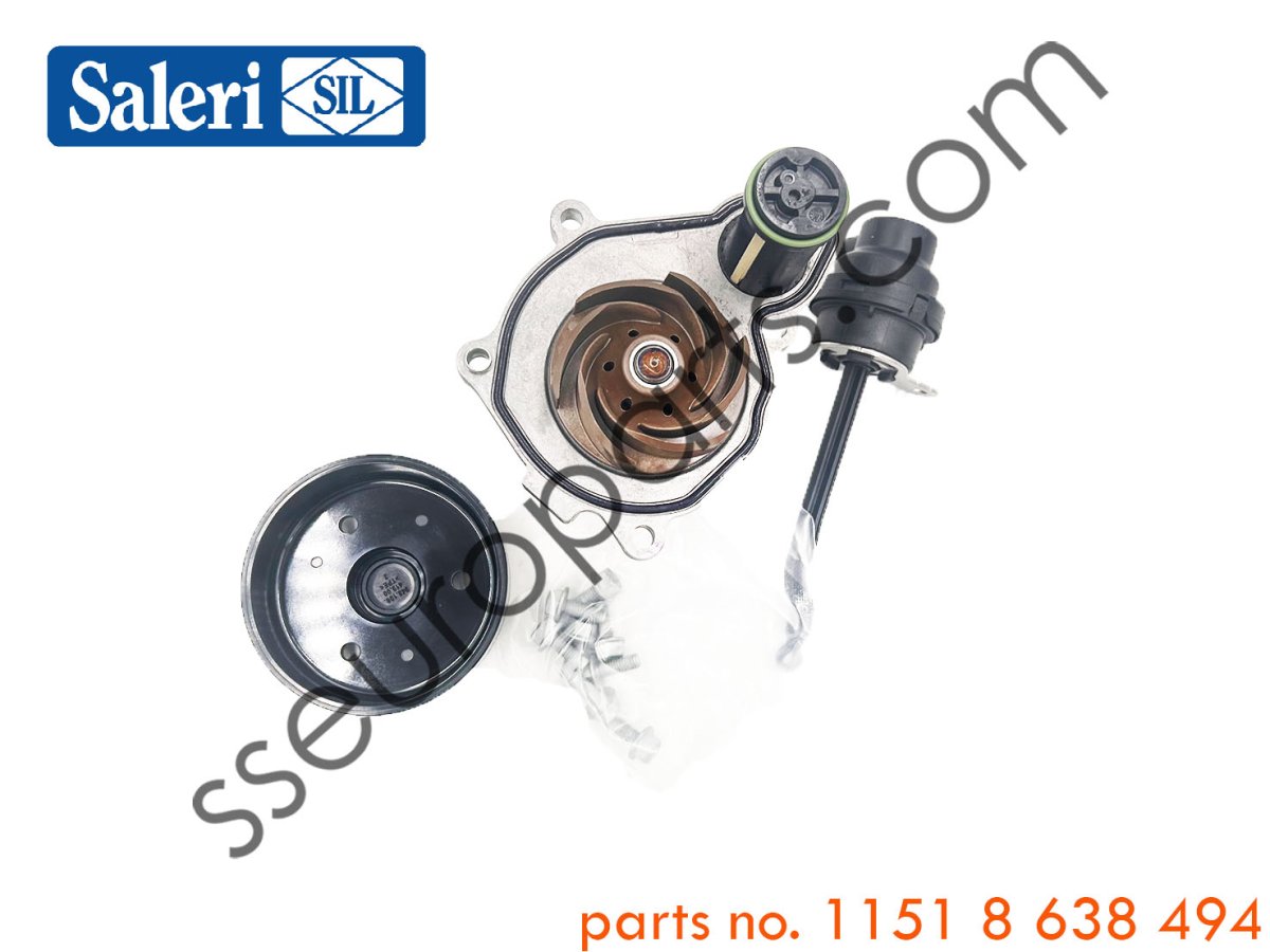 ปั๊มน้ำหล่อเย็นแบบปรับได้ หมายเลขชิ้นส่วน: 11518638494 8638494 Saleri ...