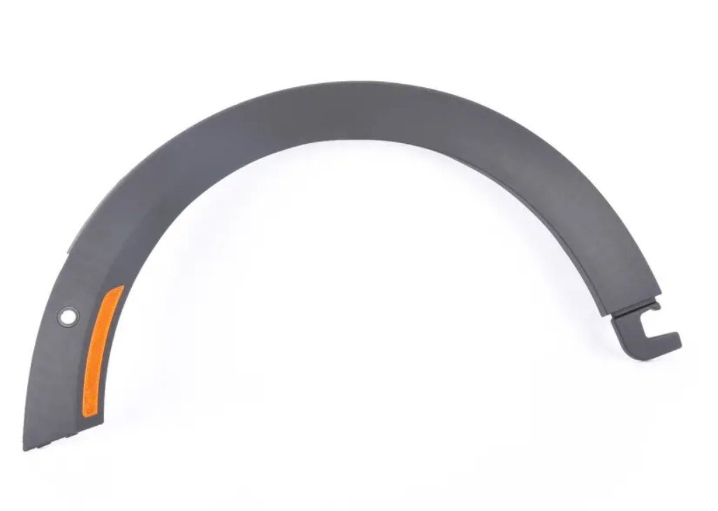 แผ่นปิด, บังโคลนล้อ, ด้านหน้าซ้าย หมายเลขชิ้นส่วน: 51777389367 7389367 ...