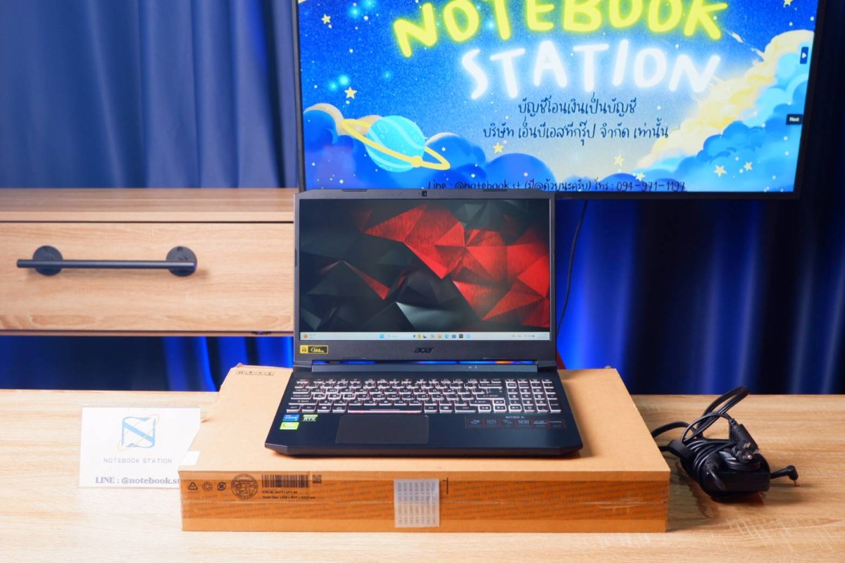 Acer Nitro 5 i7-11800H Ram32 RTX3050 SSD512GB+SSD1TB จอ15.6 144Hz เกม ...