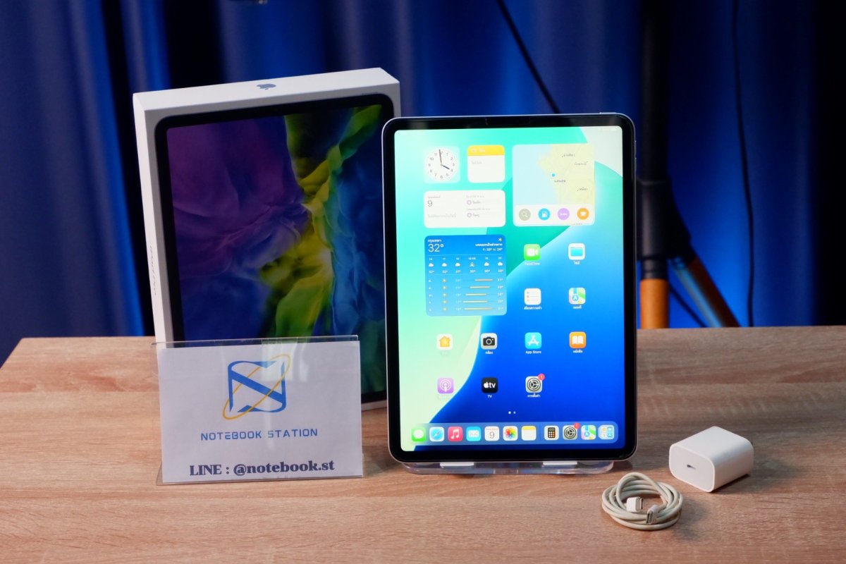 Apple iPad Pro 11(รุ่นที่ 2,2020) chip A12Z Bionic wifi 256GB จอ11นิ้ว ...