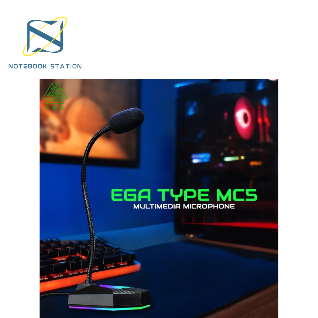 EGA TYPE MC5 ไมโครโฟน Gaming Microphone ไมโครโฟนตั้งโต๊ะ ขนาดเล็กพาพา ...
