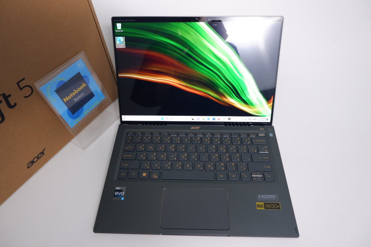 (ของใหม่) Acer Swift5 i5-1240P Ram16 SSD512 จอ14นิ้ว 2K ทัสกรีน สเปคสูง เบาบาง ประกันศูนย์2027 ...
