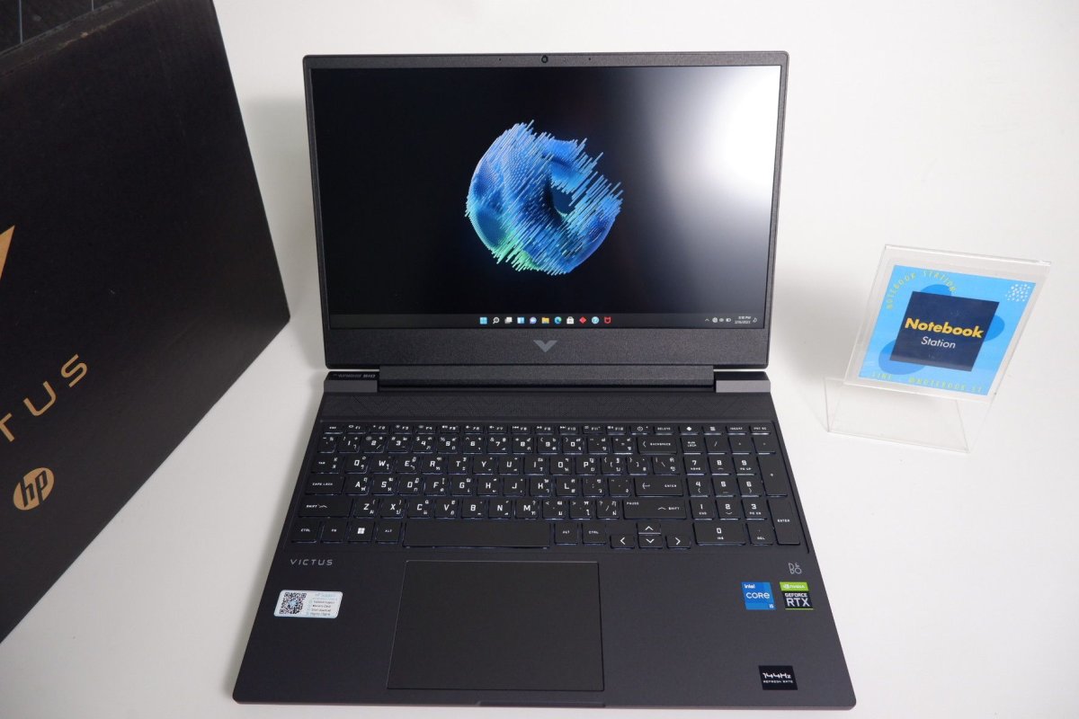 (ของใหม่)Hp Victus i5-12500H Ram8 RTX3050 ssd512 จอ144Hz พร้อมประกัน ...