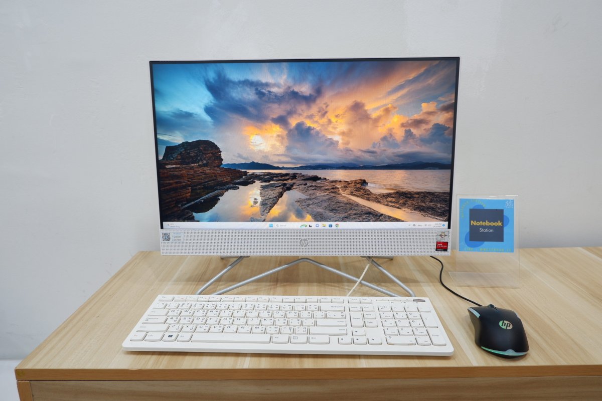 HP All-in-one Silver 3050U Ram4 HDD1TB จอ21.5 FHD IPS ประกันศูนย์ยาว ...