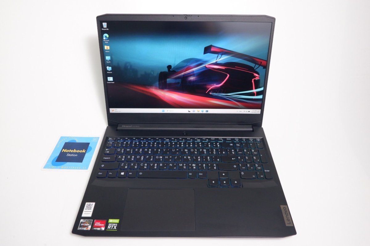 Lenovo IdeaPad Gaming3 Ryzen5 5600H RAM16 RTX 3050(4GB) SSD1TB+512GB จอ ...
