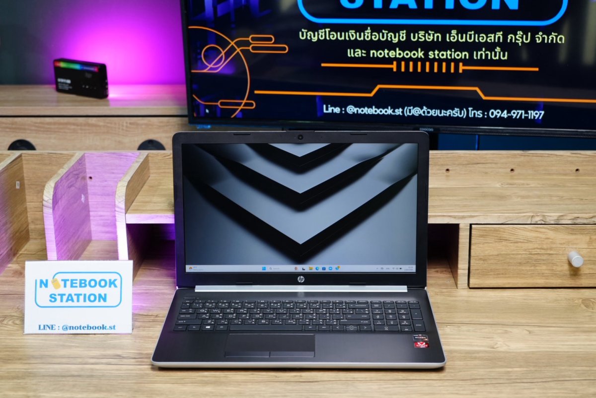 HP 15 Ryzen5-3500U Ram8 SSD512 จอ15.6 FHD สเปคทำงาน จอใหญ่ภาพคมชัด ขาย ...