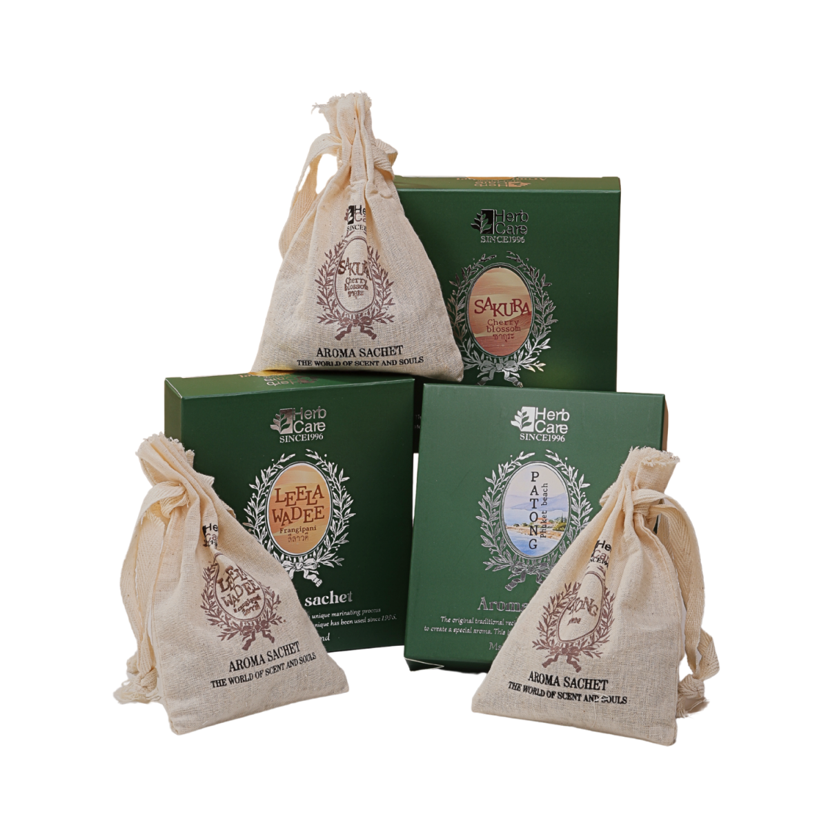 Aroma volcano sachet perfume bag - Herb Care Thailand